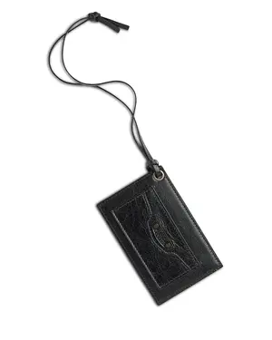 Balenciaga Le City Charm Card Case Mirror - Black