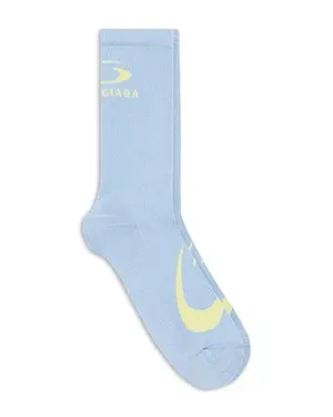 Balenciaga Loop Sports Icon Socks Blue/yellow