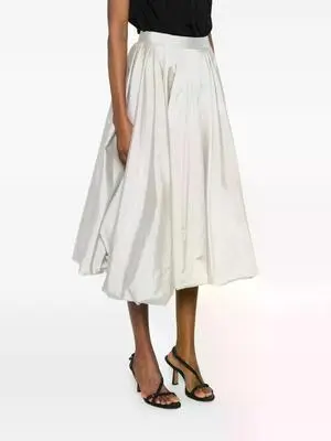 CURIEL A-line Midi Skirt