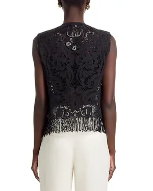 Kobi Halperin Maeve Sequinned Vest