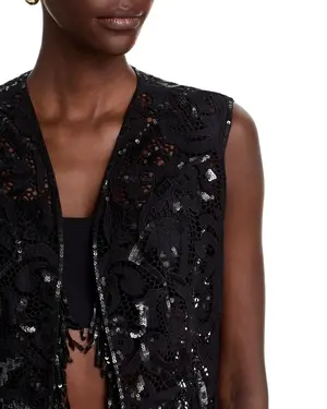 Kobi Halperin Maeve Sequinned Vest
