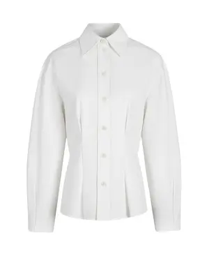 CALLAS MILANO Lucia Lantern Sleeve Shirt - White