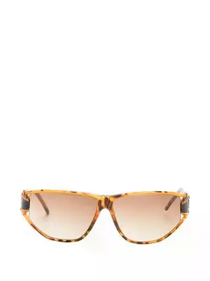 Givenchy 1990s Tortoiseshell Sunglasses - Brown