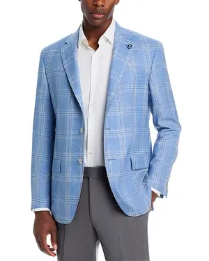 Hart Schaffner Marx Classic Fit Plaid Sport Coat
