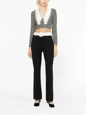 Viktor & Rolf Buckle Straight-leg Trousers
