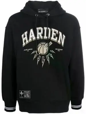 Neil Barrett X James Harden Logo-print Hoodie