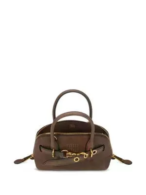 Miu Miu Mini Aventure Leather Tote Bag