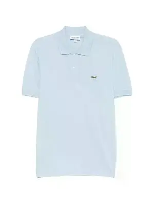 Lacoste Logo-patch Piqué Polo Shirt - Blue