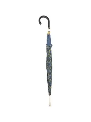 Versace 1990s Printed Umbrella - Blue