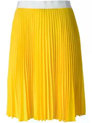 Neil Barrett Midi Pleated Skirt