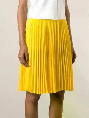 Neil Barrett Midi Pleated Skirt
