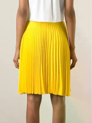 Neil Barrett Midi Pleated Skirt