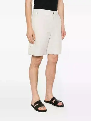 AMARANTO Embroidered Detail Shorts