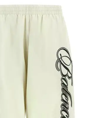 Balenciaga Cursive Reversible Track Pants