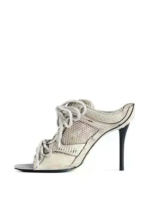 Balenciaga Lace Mules Clogs For Women