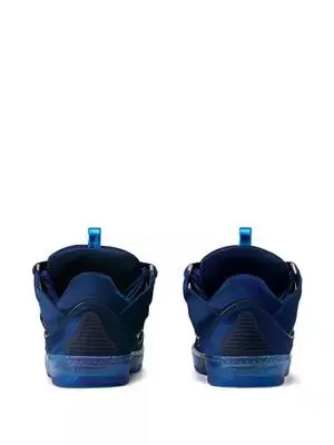LANVIN Metallic-toe Sneakers - Blue