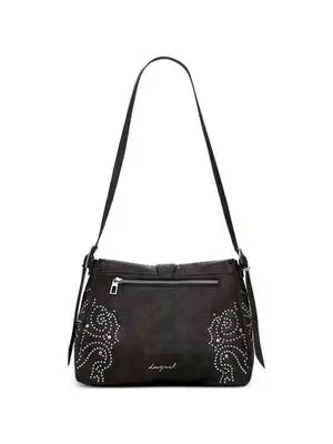 Desigual Stud-embellished Buckle Shoulder Bag