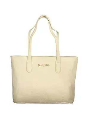 MARIO VALENTINO Embossed Logo Tote Bag - Neutrals