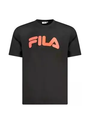 FILA Logo-print Cotton T-shirt - Black