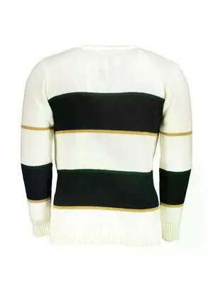 U.S. Grand Striped Crew-neck Sweater
