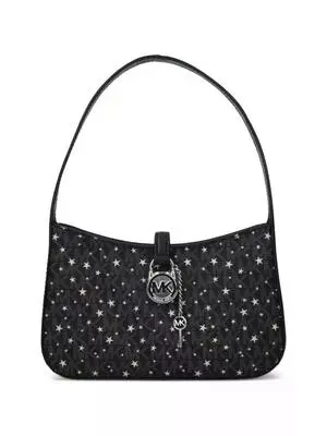 Michael Kors Monogram Star-print Tote - Black
