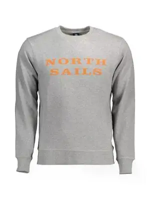 NORTH SAILS Logo-print Crew-neck Sweatshirt - Grey