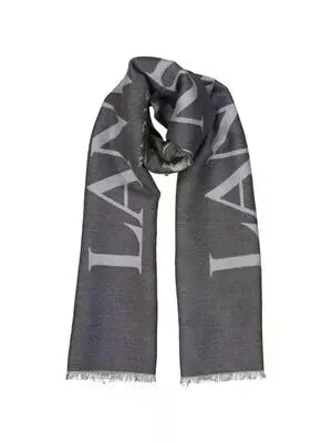 LANVIN Logo-print Silk Scarf