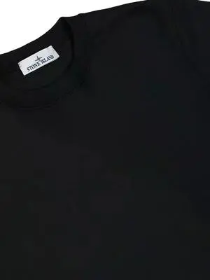 Stone Island Logo-badge Organic Cotton Sweatshirt