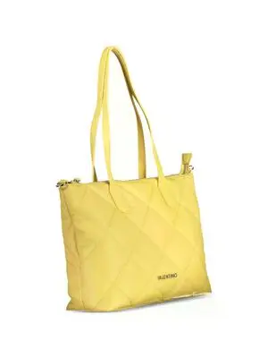 MARIO VALENTINO Logo-lettering Quilted Tote Bag