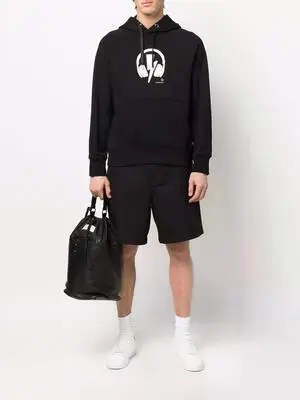 Neil Barrett D.j. Bolt Printed Hoodie