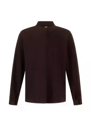 Herno Long-sleeved Shirt Jacket - Brown