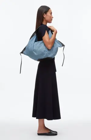 3.1 Phillip Lim Denim Luna Medium Bag