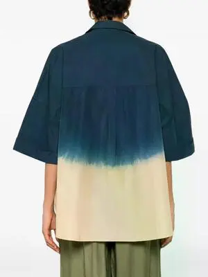 YAVI Dip-dye Short-sleeve Shirt