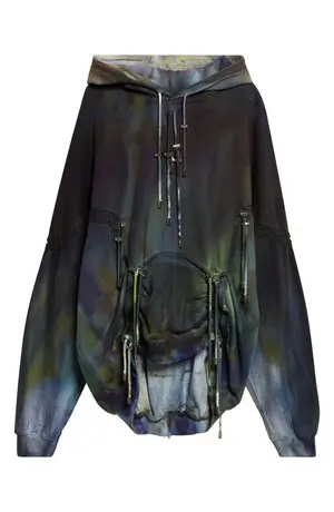 Collina Strada Cotton Fleece Mohawk Hoodie