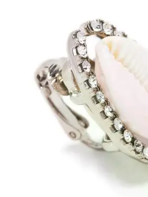 Dsquared2 Crystal-embellished Shell Single Earring