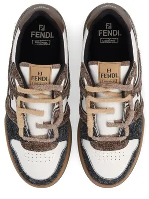 Fendi Low Top Sneakers - Multicolour