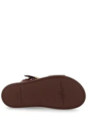 Fendi Sandalo 'feel' Sandals - Brown