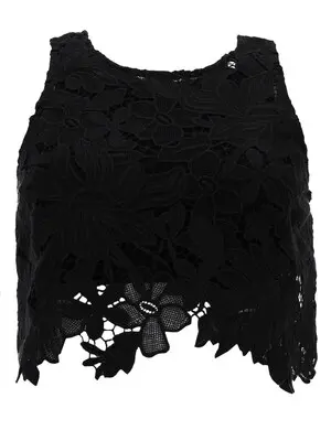 Sportmax Macramé Top - Black