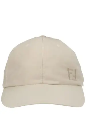 Fendi Logo Baseball Cap - Ivory