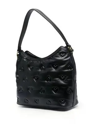 Moschino Heart-embossed Shoulder Bag