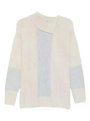 Lorena Antoniazzi Pattern Collared Sweater
