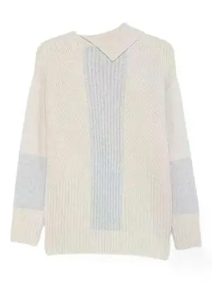 Lorena Antoniazzi Pattern Collared Sweater