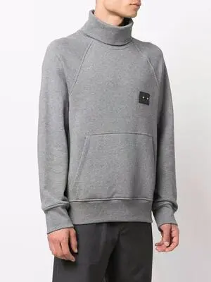 Neil Barrett Logo-patch Rollneck Sweatshirt