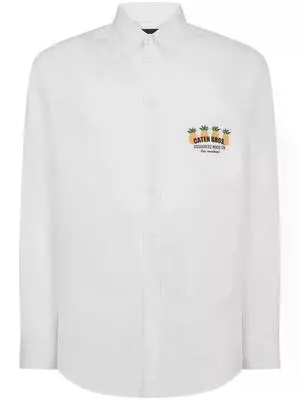 Dsquared2 Logo-print Cotton Shirt