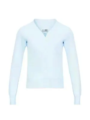 MAISON MARGIELA V-neck Buttoned Cardigan