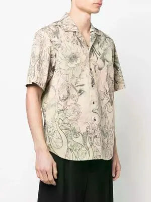 Dsquared2 Graphic-print Short-sleeved Shirt