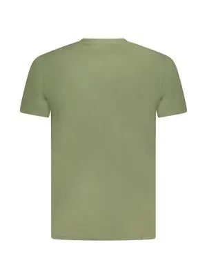 Roberto Cavalli Zebra-print Logo T-shirt - Green