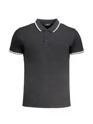 Roberto Cavalli Embroidered-logo Tipped Polo Shirt