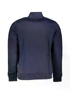 GIAN MARCO VENTURI VINTAGE Logo-embroidered Zip-up Sweatshirt