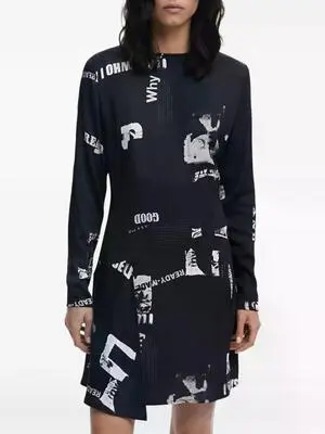Desigual Long Sleeve Day Dresses
